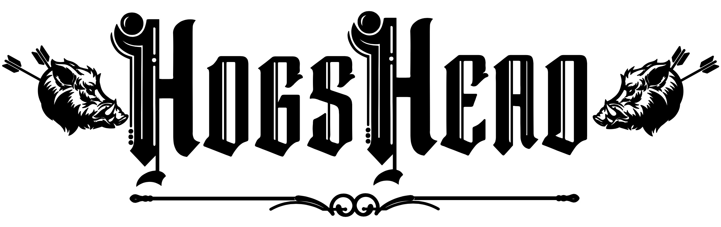 Homemade Hogshead Sign