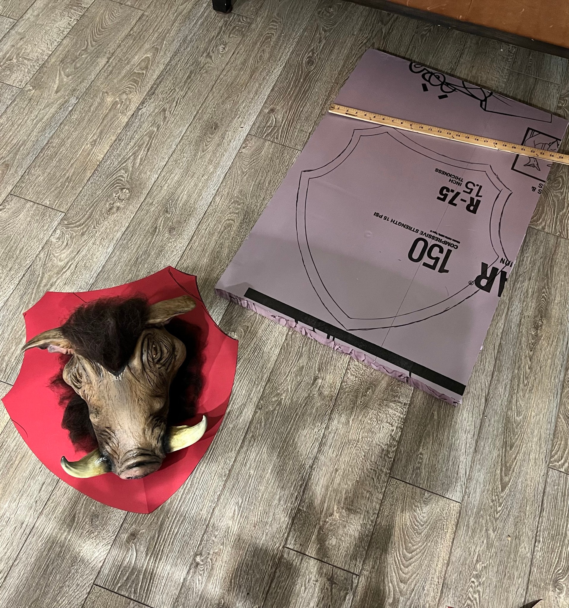 Homemade Hogshead Sign