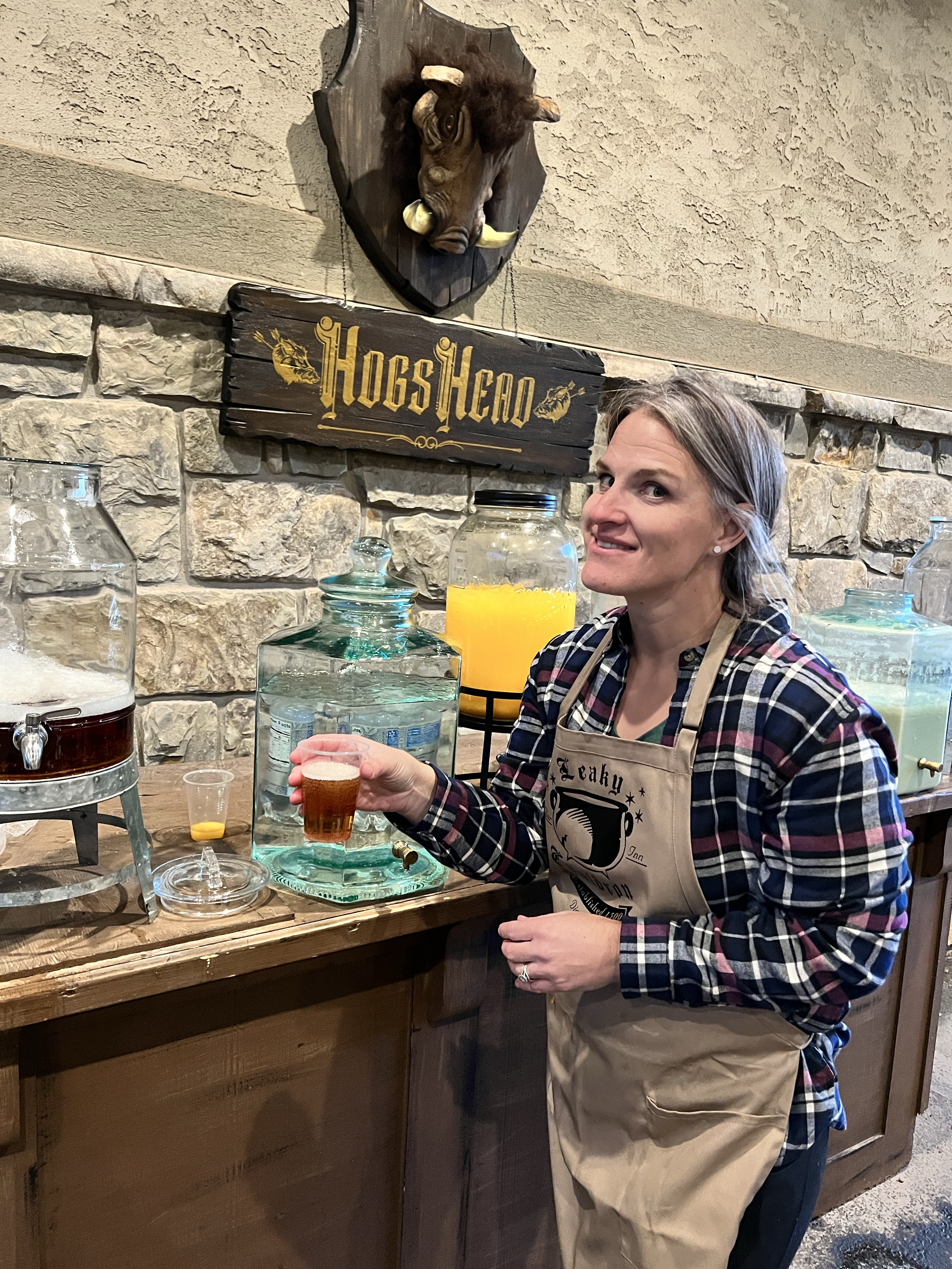 Homemade Hogshead Sign